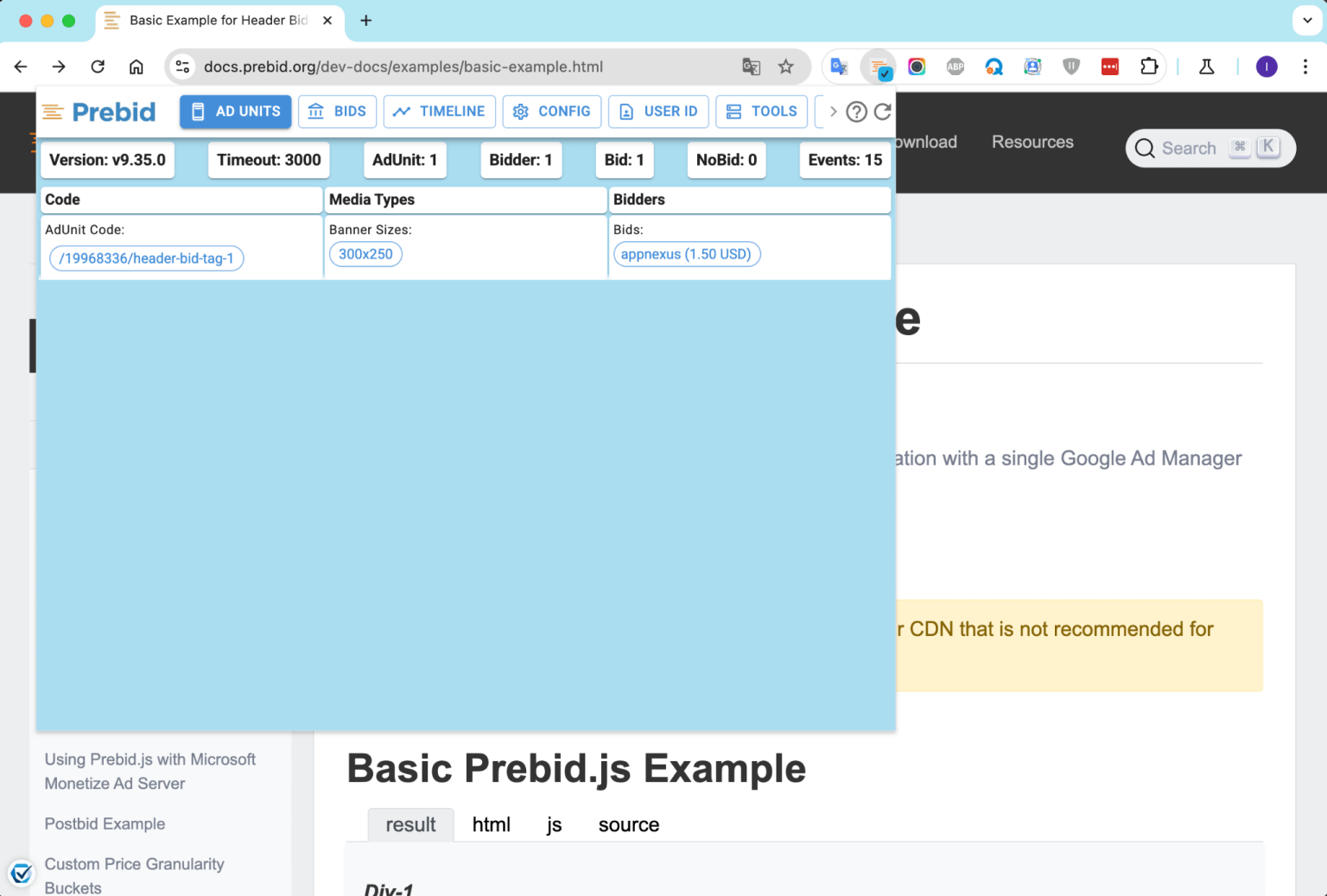 Prebidデバッグガイド！入札状況の確認方法とトラブルシューティング - 【公式】Manegica